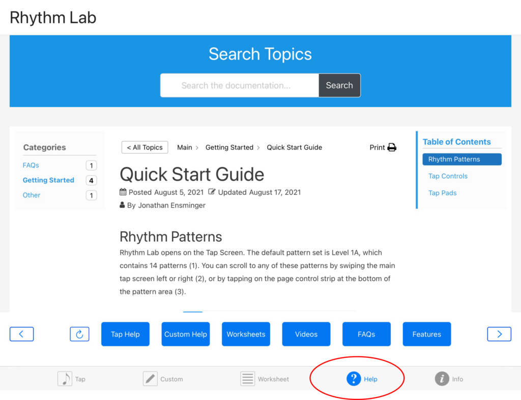 Rhythm Lab Overview – Rhythm Lab